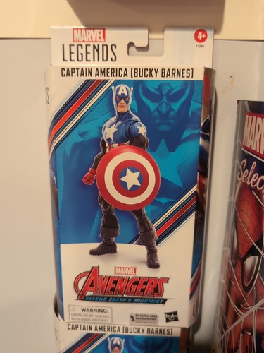 Marvel Legends Avengers Captain America Bucky Barnes 6" Action Figures ...
