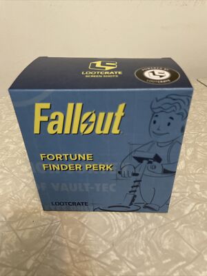 NEW Fallout - Fortune Finder Perk Figure - LootCrate Exclusive 2018 | eBay