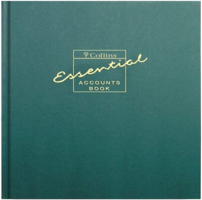 Collins EAB1 Essential Accounts Book, Green | eBay UK