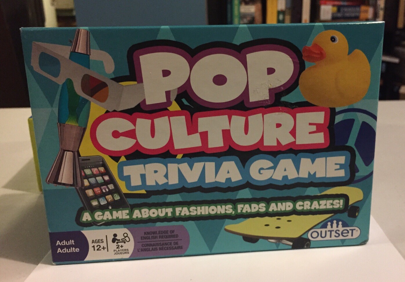 Pop Culture Trivia Game By Outset A Game About Fashions, Fads, And ...