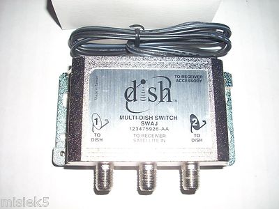 DISH NETWORK MULTI-DISH SWITCH model SWAJ 123475926-AA | eBay