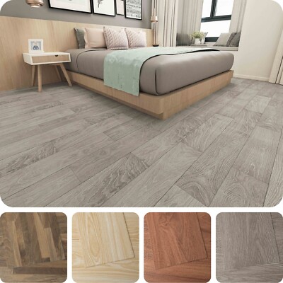 Art3d Vinyl Wood Planks, Peel and Stick Flooring Tiles 36x6" 36-Pack(54 ...