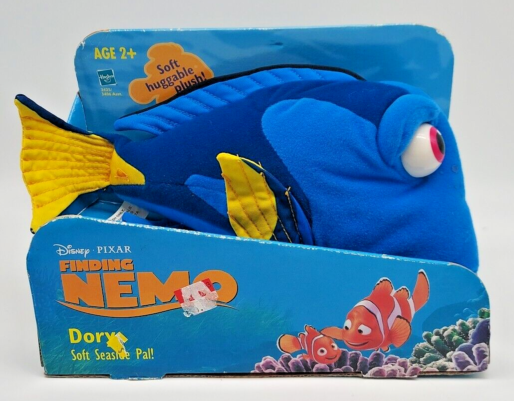Disney Pixar Finding Nemo Movie DORY SOFT SEASIDE PAL Huggable Plush ...