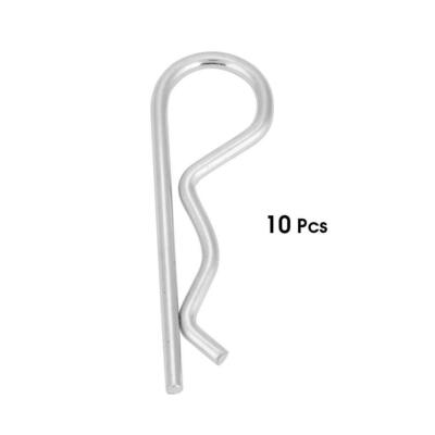 10PCS 3*60mm B Type Cotter Pin Clips Plated Retaining Pins Spring Clips ...