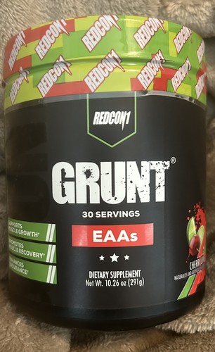 Redcon1 Grunt, EAAs, 30 Servings, Recovery Supplement (Cherry Lime) | eBay