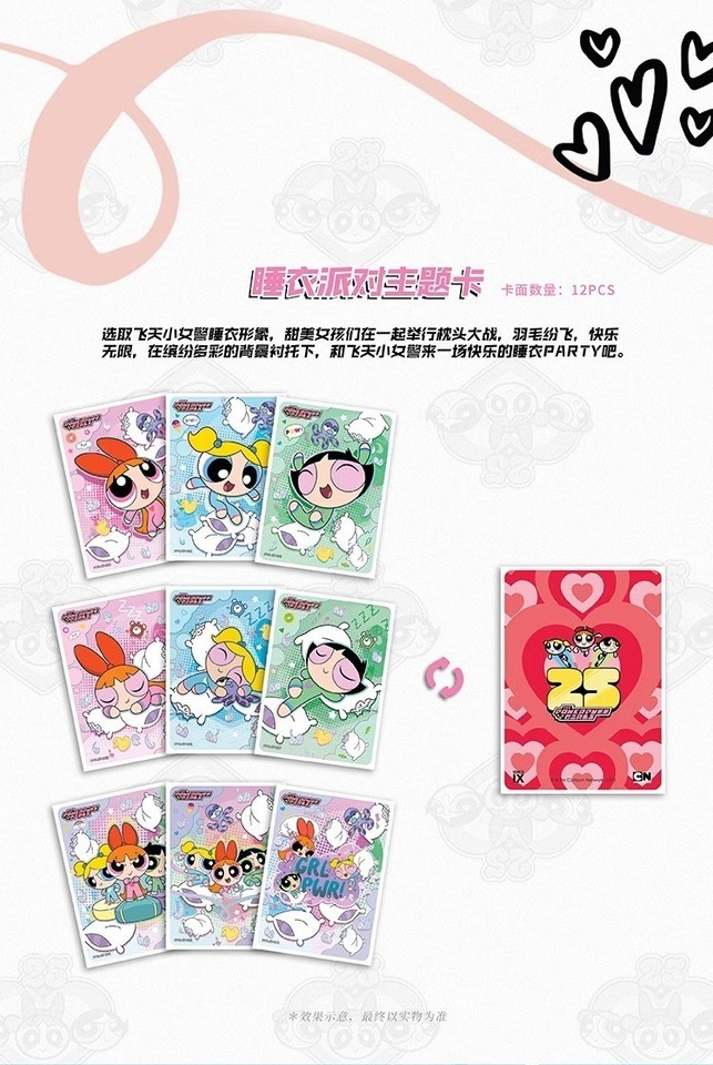 The Powerpuff Girls 25th Anniversary Collectible Card Sealed Booster ...