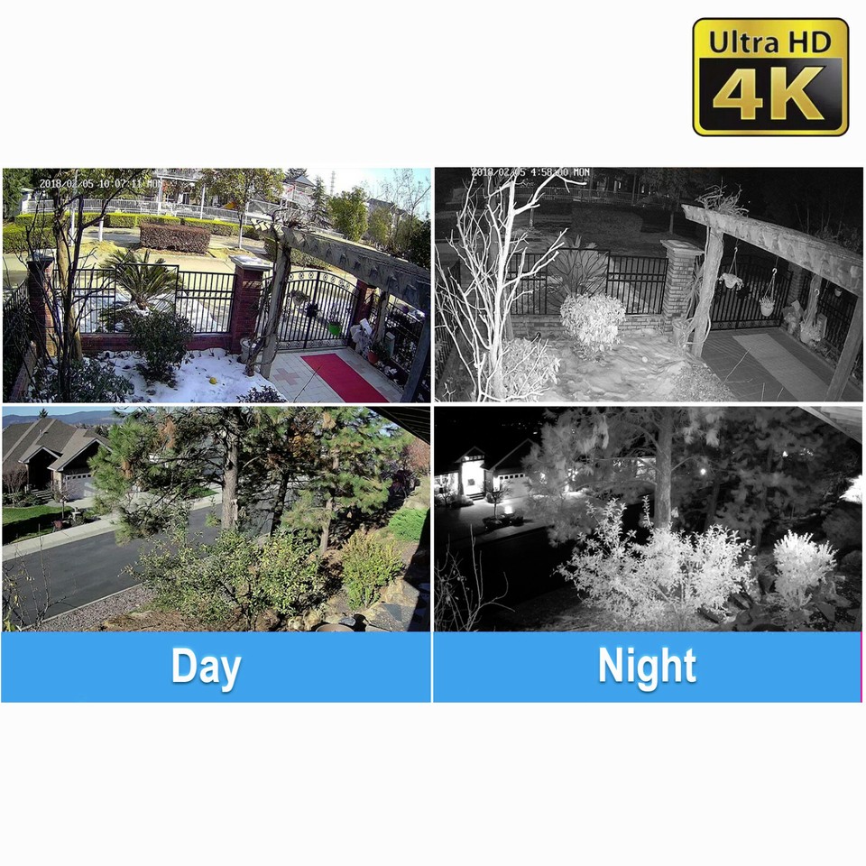 8MP 2160p UltraHD 4K IP 4X Optical Motorized Zoom 2.8-12mm PoE Security ...