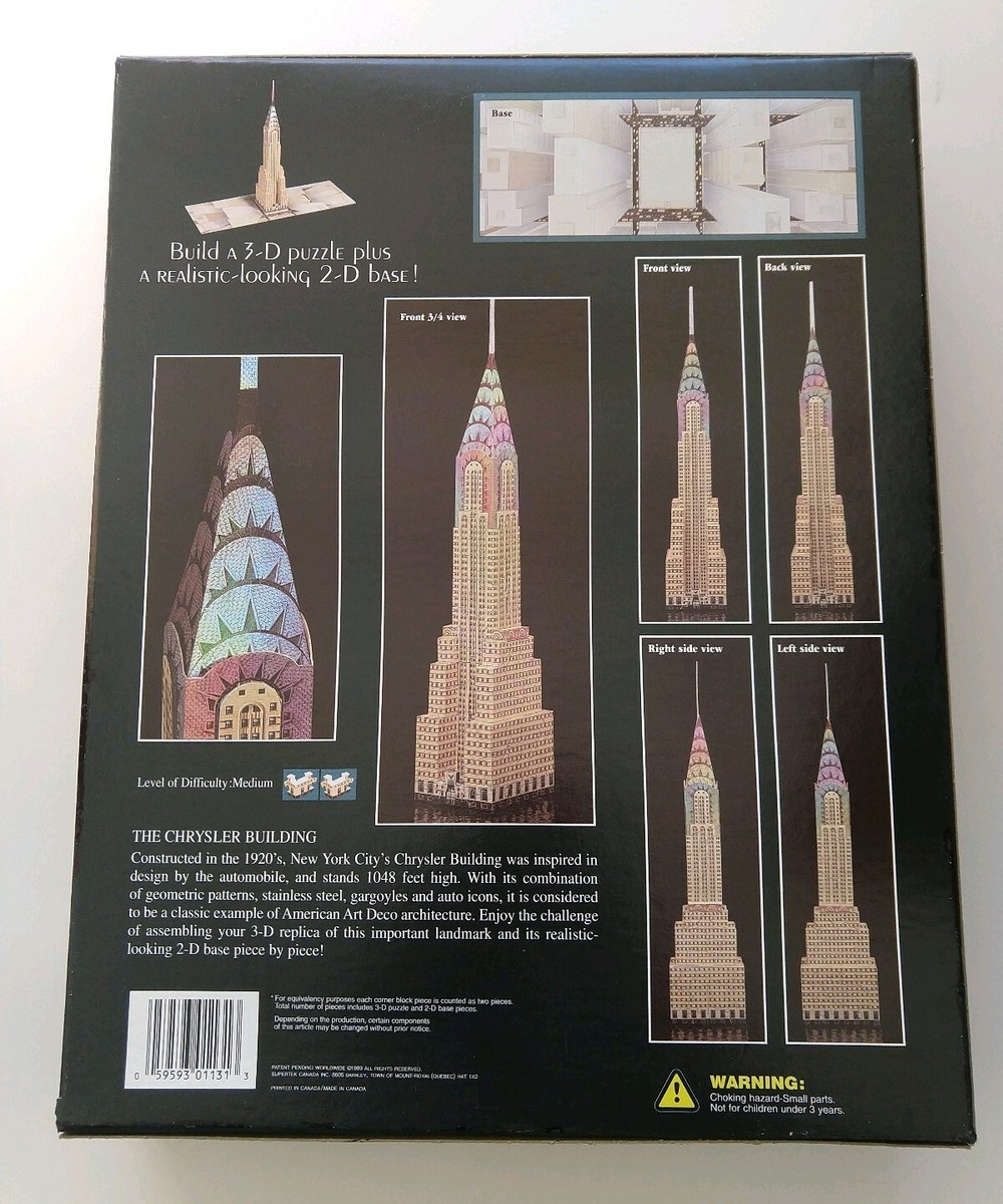 Chrysler Building Paper Model SCALE] World Trade Center Site Project