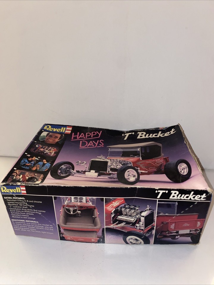 Revell Happy Days ‘T’ Bucket Car Model Kit | eBay
