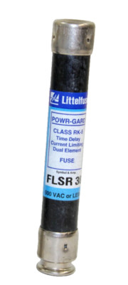 LittelFuse FLSR30 30A 600V~ Time-Delay RK5-Class Fuse Used | eBay