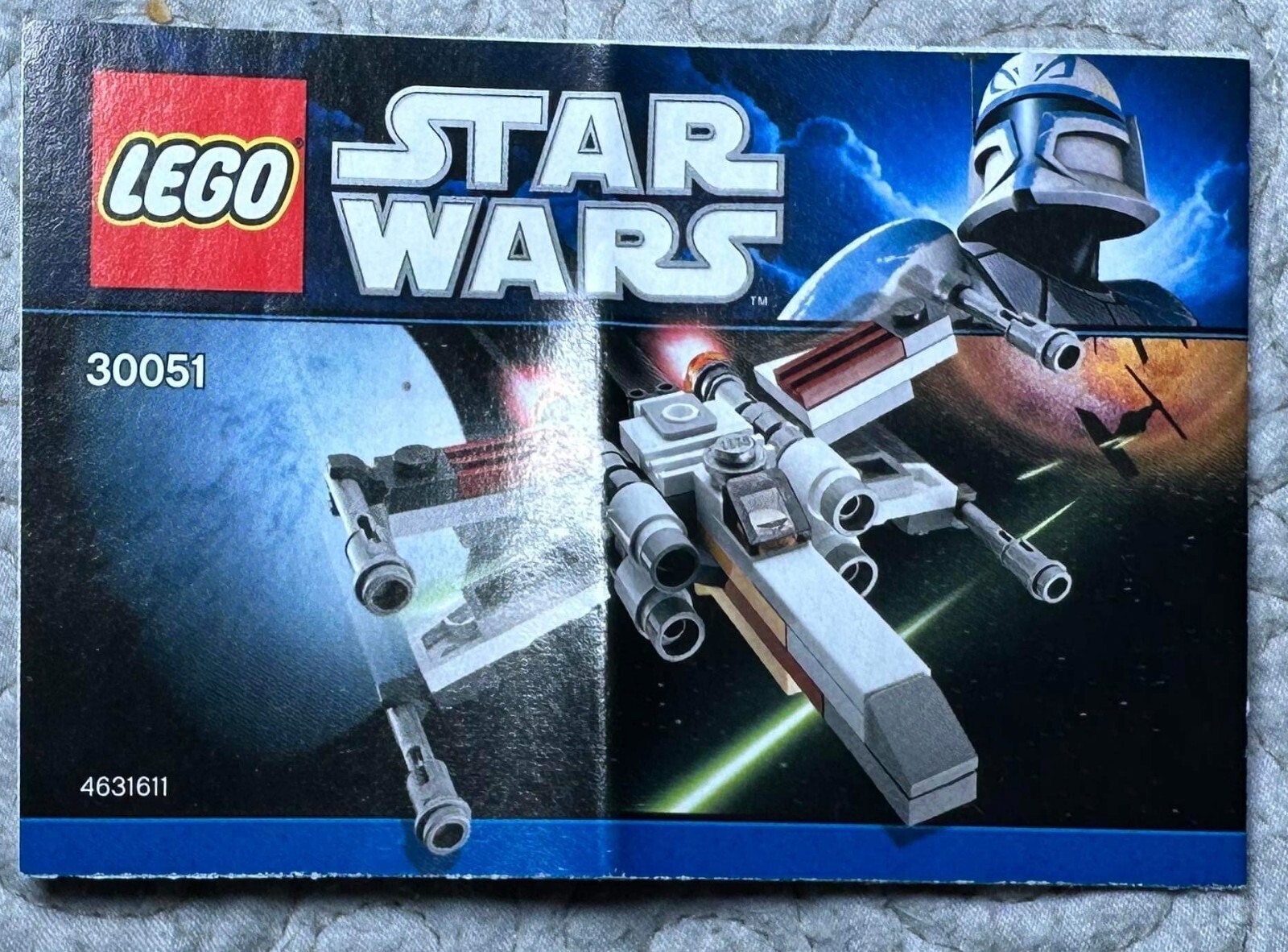 Lego Star Wars 30051 Instruction Manual | eBay