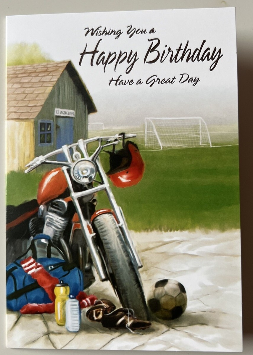 Harley Davidson Birthday Cards