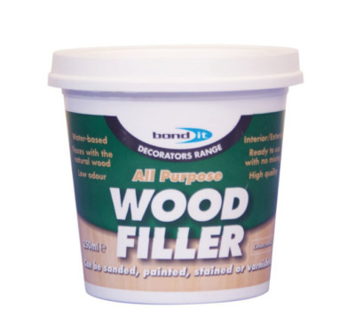 Wood Filler Bond It Ready Mixed Filler Paintable MDF GSP Filling 250ml ...