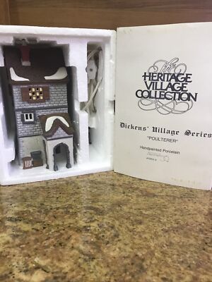 Dept 56 Dickens Village Series Heritage Village Collection Poulterer | eBay