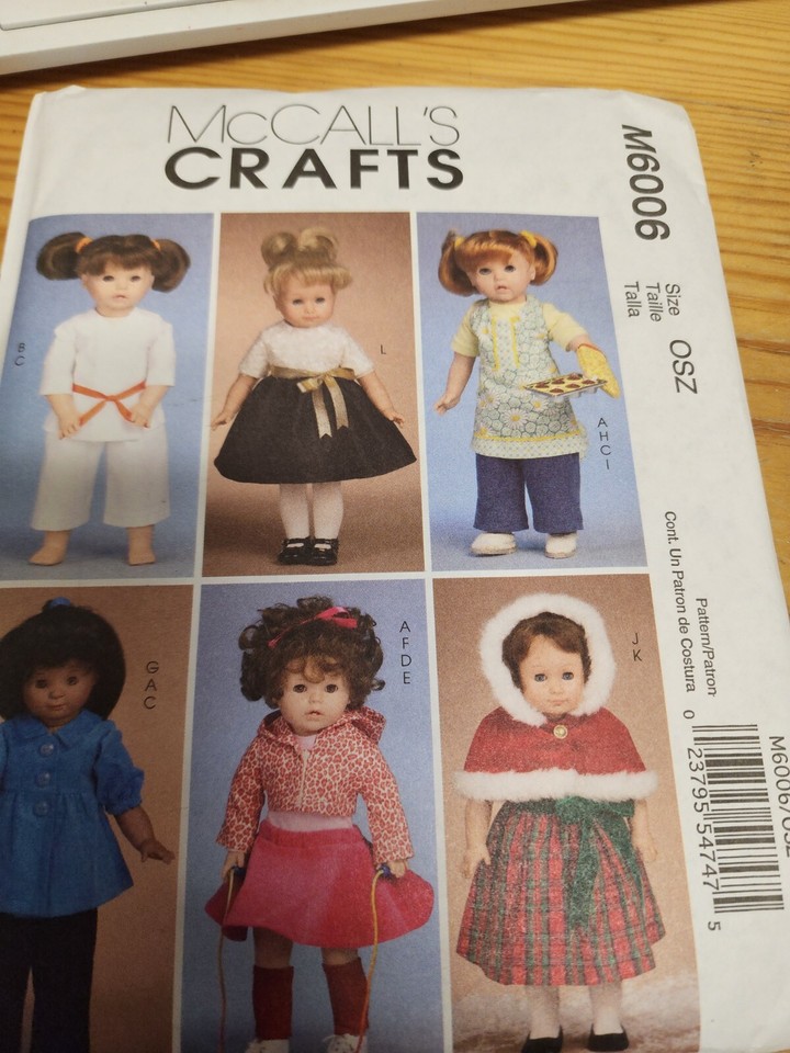 McCalls sewing pattern variation of your choice | eBay