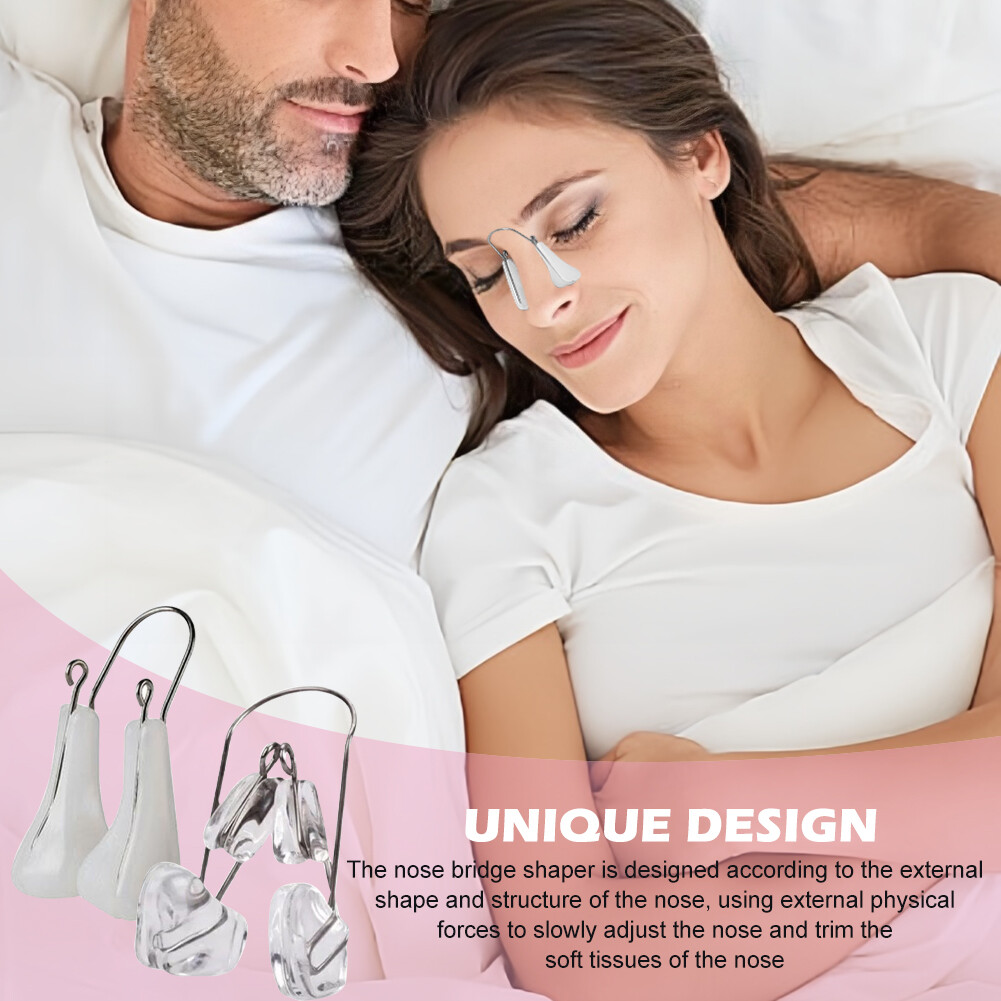 2pcs Men Ladies Correct Lifter Clip Beauty For Women Soft Silicone Nose ...