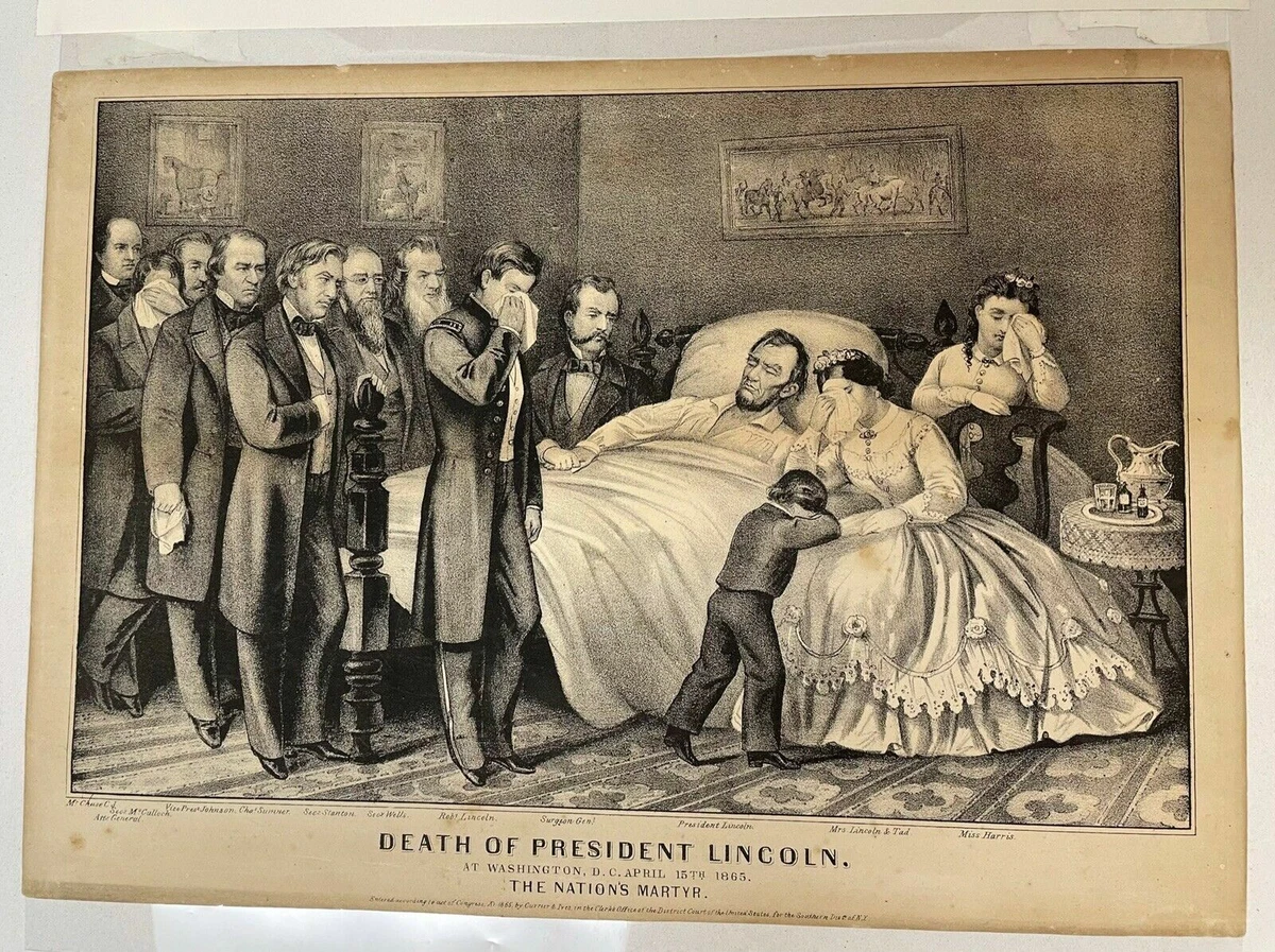 Abraham Lincoln Death Bed