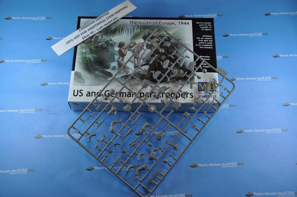 Master Box 35157 US and German Paratroopers, the South of Europe 1944 1 ...