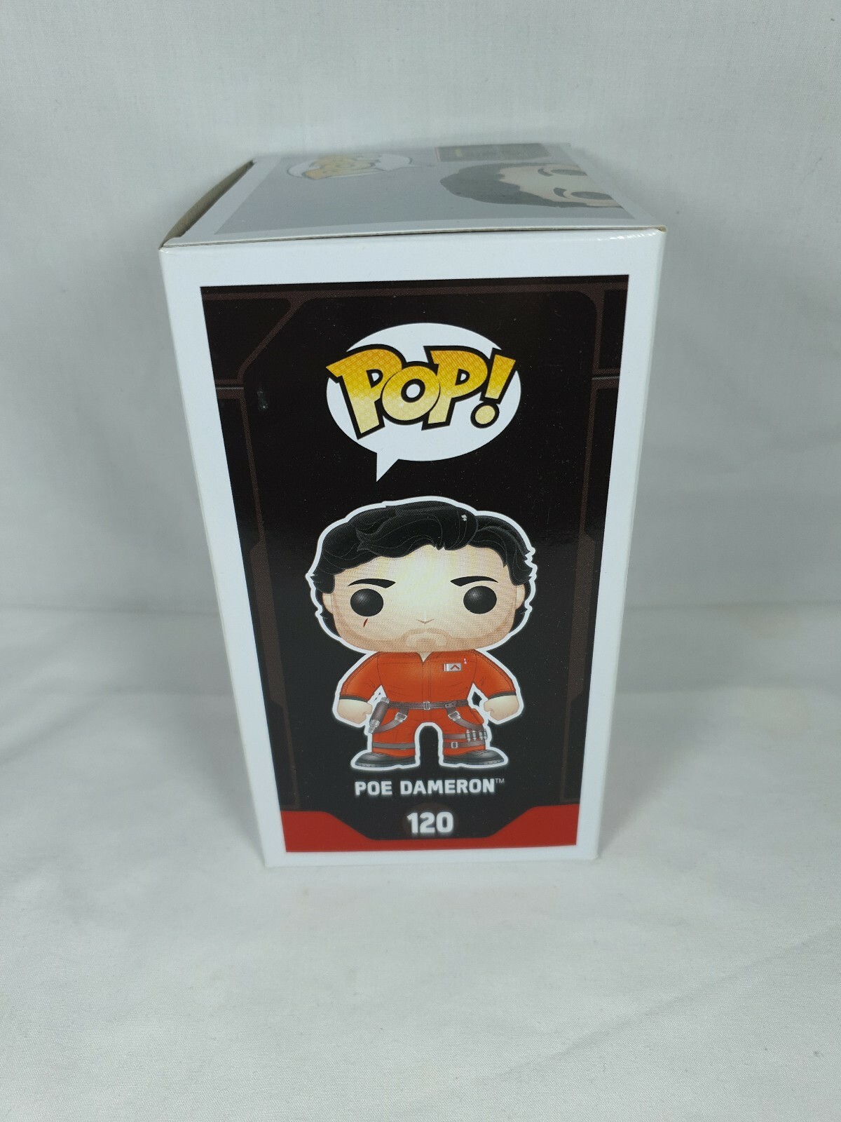 Star Wars Force Awakens Poe Dameron #120 Pop Vinyl Action Figure Funko ...