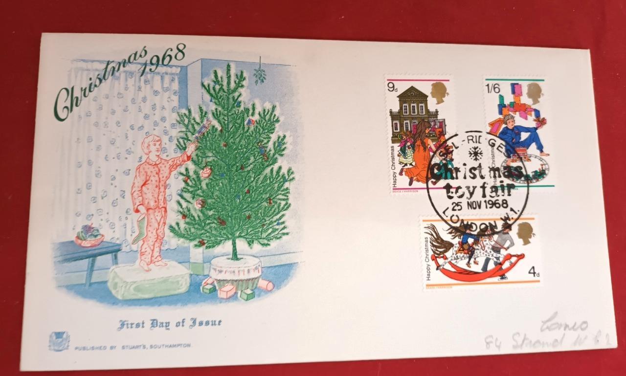 1968 Christmas Stuart First Day Cover rare | Grelly UK
