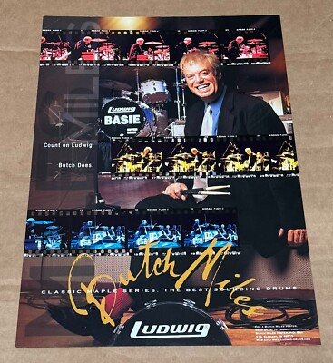 LUDWIG DRUMS - BUTCH MILES - 2000 Print Advertisement | eBay