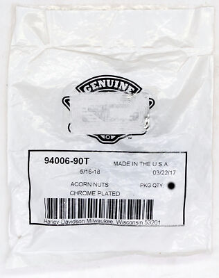 Genuine Harley-Davidson Acorn Nut Part Number - 94006-90T | eBay