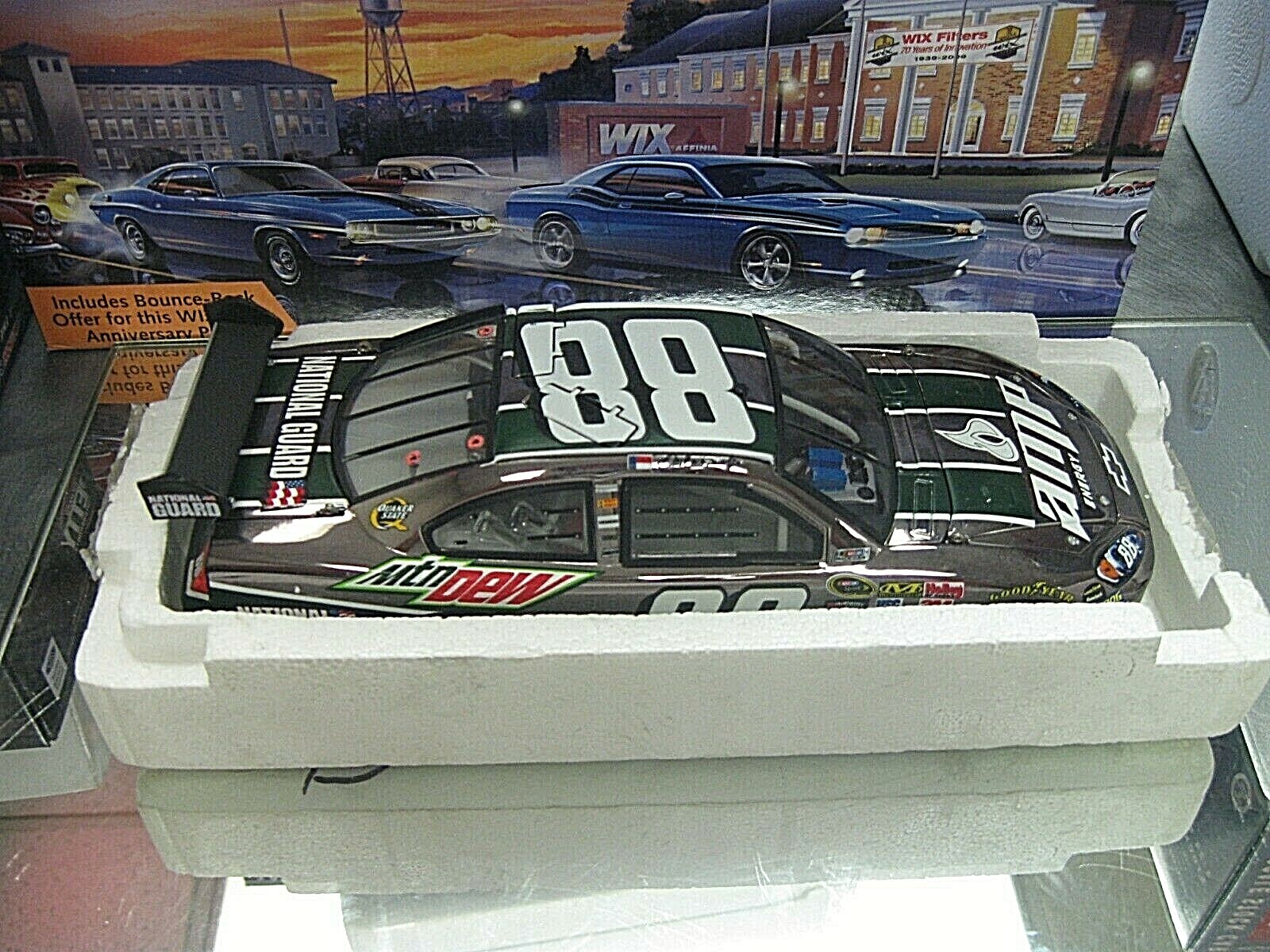 SUPER RARE!! 2009 DALE EARNHARDT JR PROTOTYPE GET ON THE 88 GUN METAL ...
