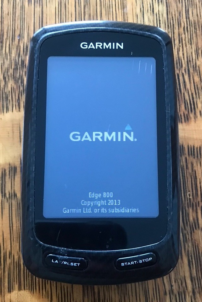 Garmin EDGE 800 GPS Bike Computer with Heart Rate Monitor and Mount ...