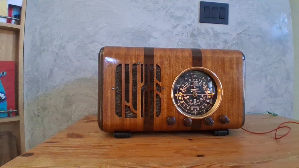 Zenith Vintage Radio Cube Model 6S223 Restored, 1937, Fully Functional ...