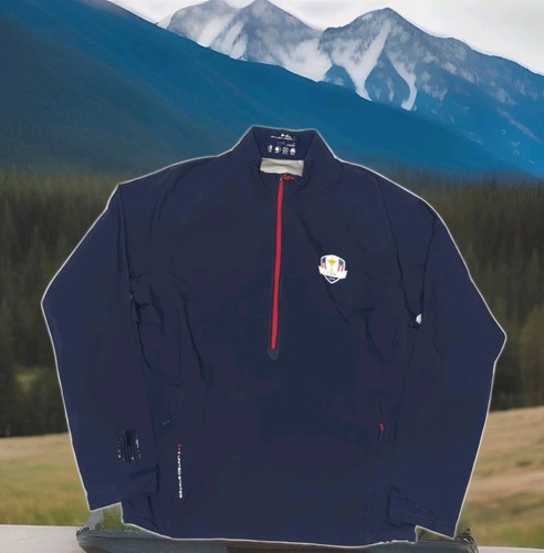 OFFICIAL RYDER CUP TEAM USA RLX Ralph Lauren Golf Rain Shirt Jacket ...