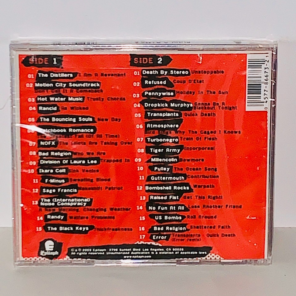Factory Sealed Punk-O-Rama, Vol. 8 by Various Artists Compilation CD 2 ...