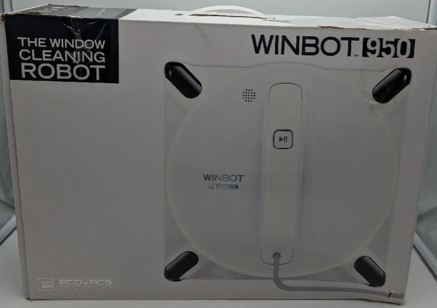 Ecovacs WINBOT950 Automatic Window Cleaner - White for sale online | eBay