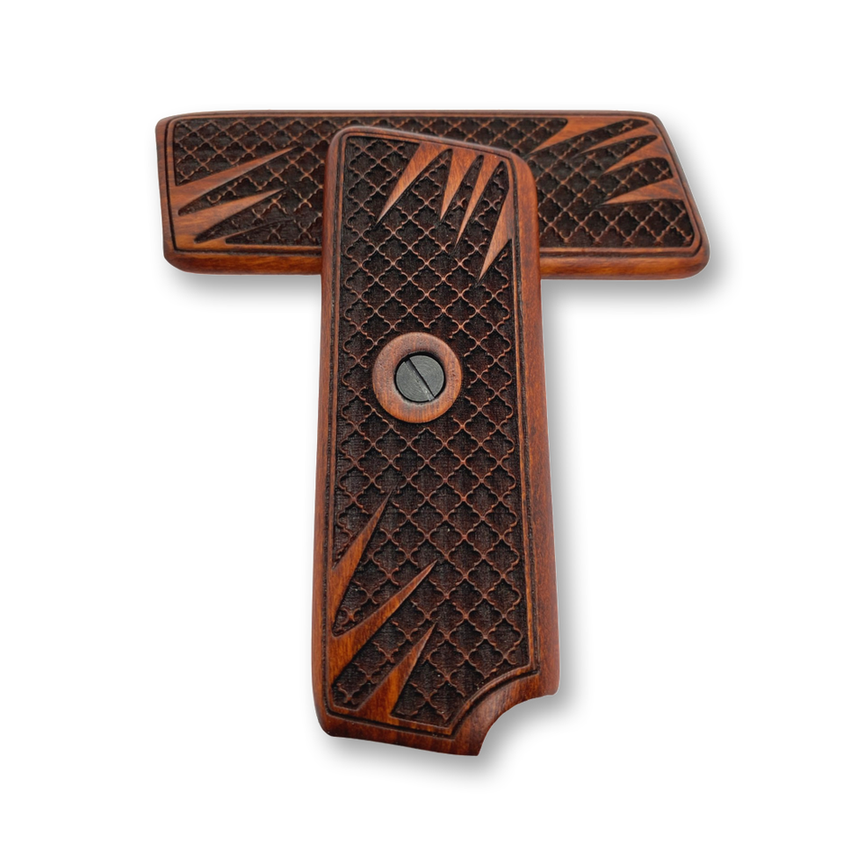 ZIB GRIPS Tokarev M57 Long Pistol Grip Handmade From Walnut Wood Ars.06 ...