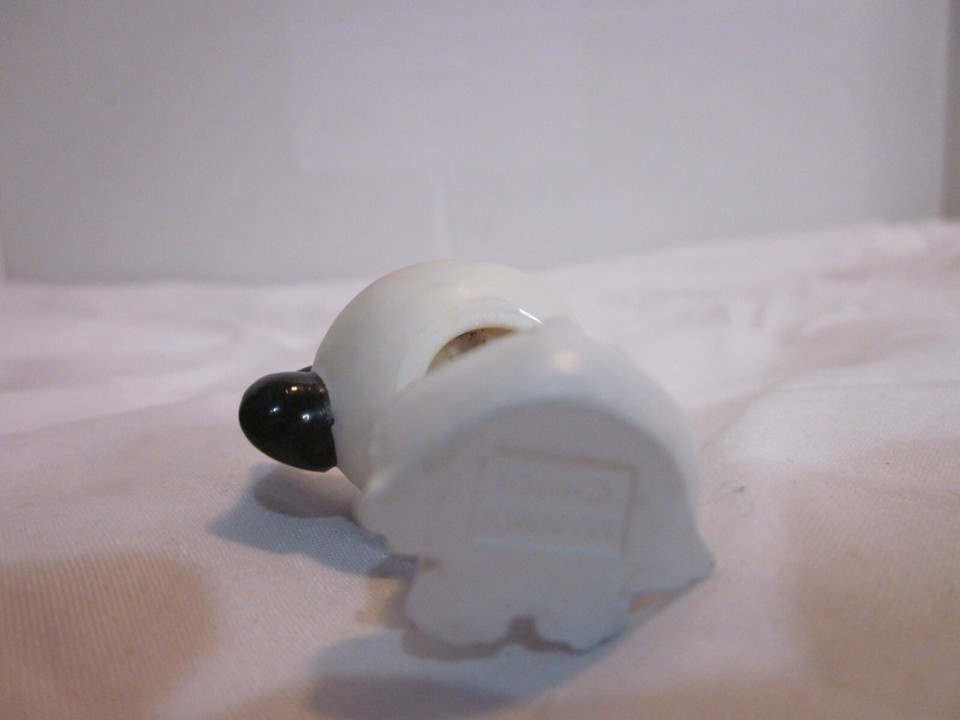 Mannix Puppy Dog Mini Figure Vinyl Bobble-Head Dollhouse Pet White ...