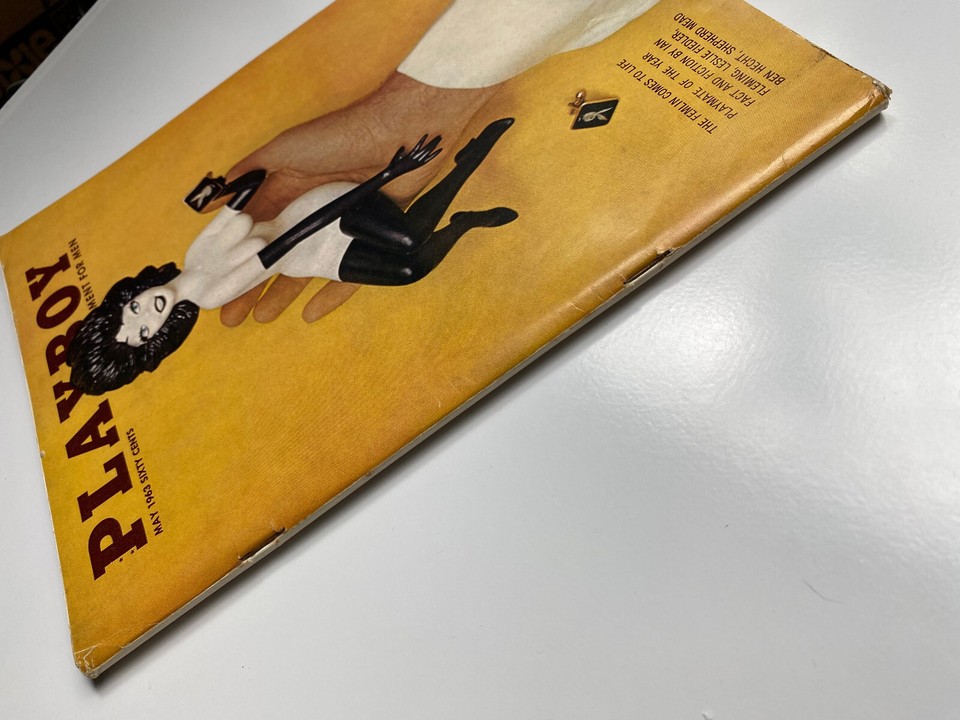 Playboy May 1963 June Cochran, Sharon Cintron, Malcolm X, Femlin comes ...