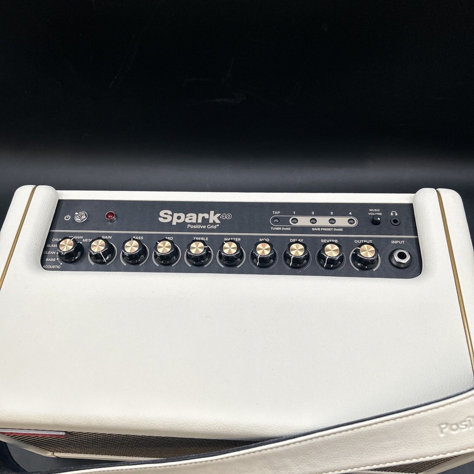 Positive Grid Spark 40 Amp (Pearl Edition White) Pre-owned | eBay