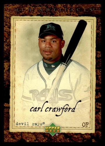 2007 Upper Deck Artifacts #28 Carl Crawford Tampa Bay Devil Rays | eBay