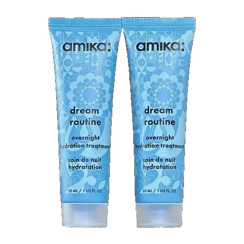 Amika Dream Routine Overnight Hydration Treatment 1 oz - Pack of 2 | eBay