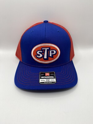 Richard Petty STP NASCAR Racing Hat, Richardson 112 snap-back style ...