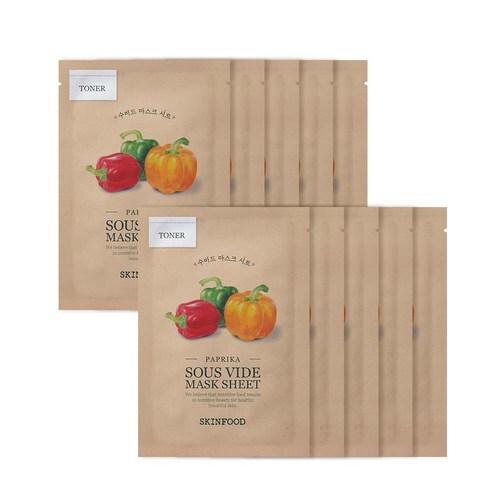Skinfood Paprika Sous Vide Mask Sheet 18g, 10EA | eBay
