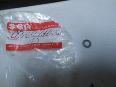 NOS Suzuki OEM Gasket 99-00 DT100 89-90 DT140 90-94 DR250 09168-06026 ...