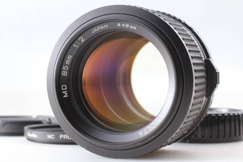 Tested [N MINT] Minolta MD 85mm F/2 Mount Portrait MF Lens for MC MD ...