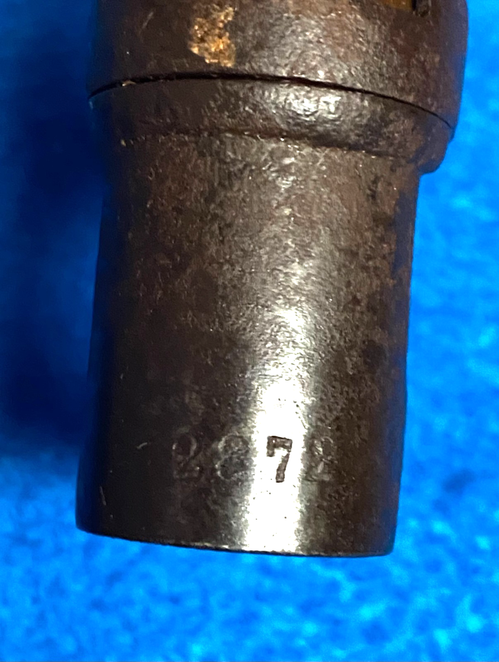 Model 1871 Spanish Remington Rolling Block Socket Bayonet, Numbered ...
