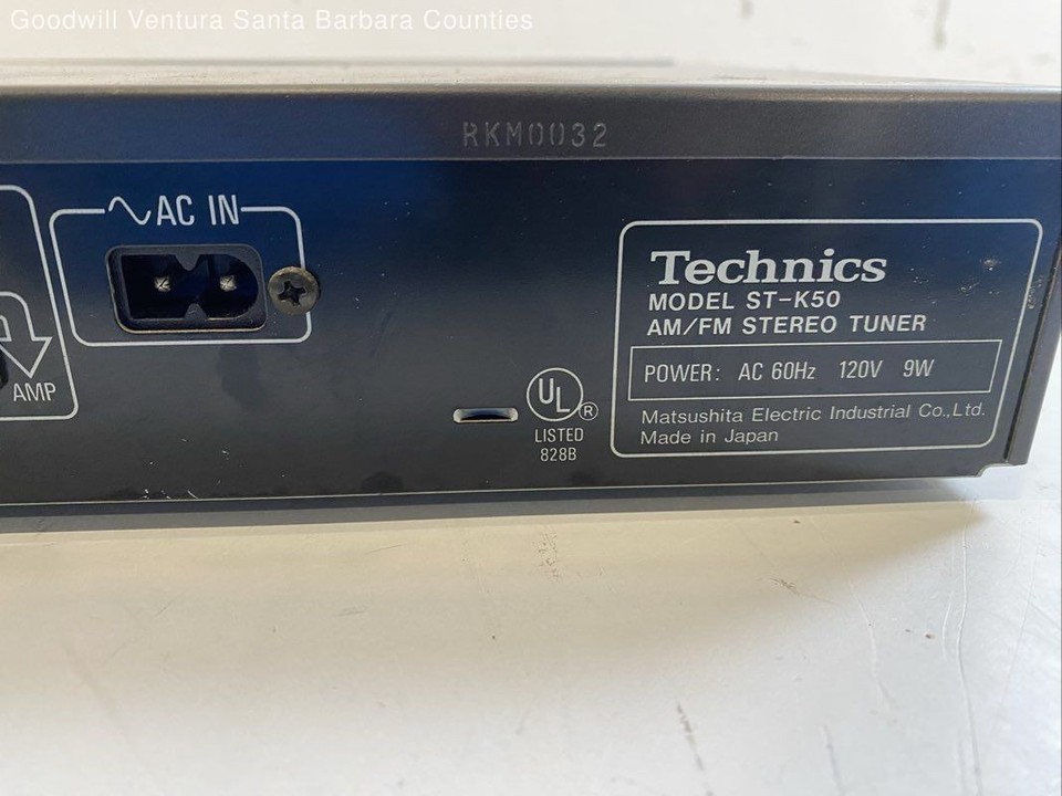 Technics Quartz Synthesizer AM-Fm Stereo Tuner ST-K50 - Tested | eBay