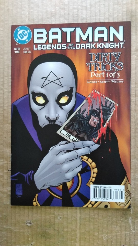 BATMAN LEGENDS OF THE DARK KNIGHT #95,96,97 NM- 1997 DC Comics DIRTY ...