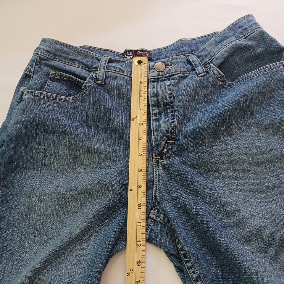 Lee Riders Classic Fit RN#130273 Women's Cotton Blend Blue Jeans Sz 14M ...