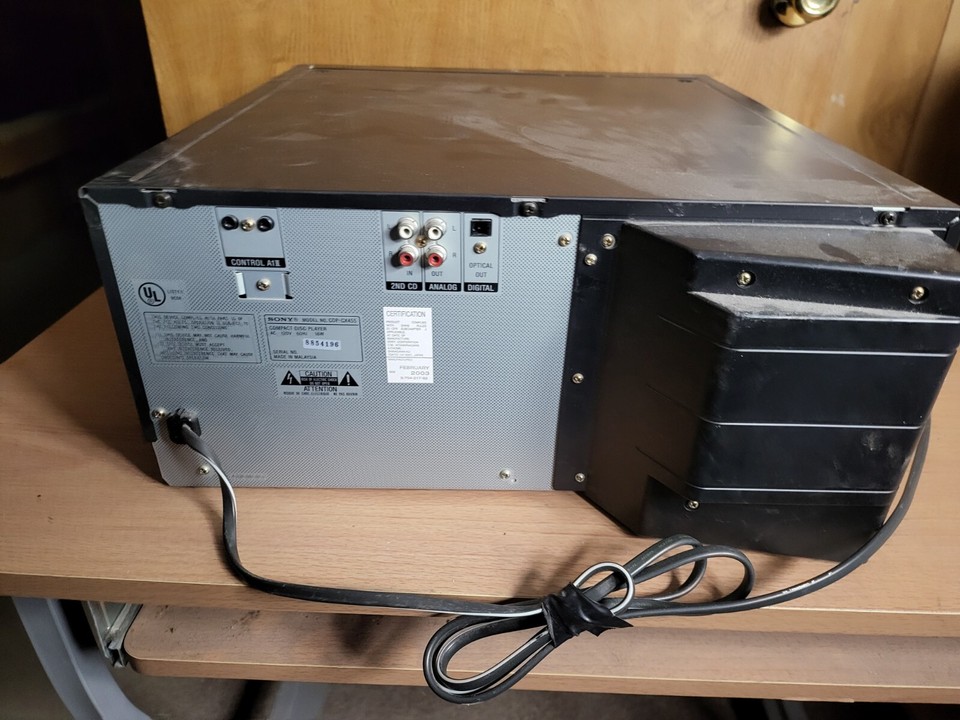 Sony 400 CD changer cdp cx455 | eBay