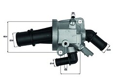 Mahle TI15388 Thermostat for sale online | eBay UK