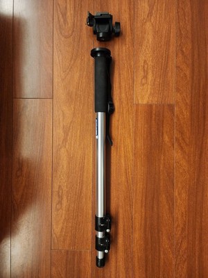 Manfrotto 479 Monopod + 234RC Quick Release Tilt Head Photography Video ...