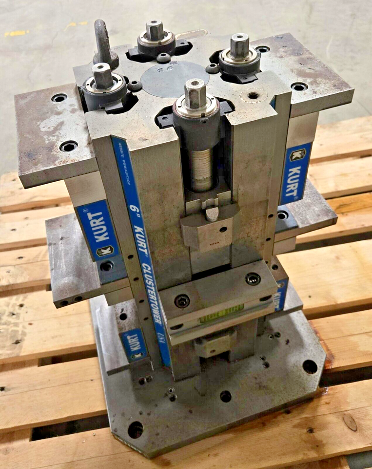 Kurt 6" Cluster Tower Tombstone Vise Workholding CNC Machining Center ...
